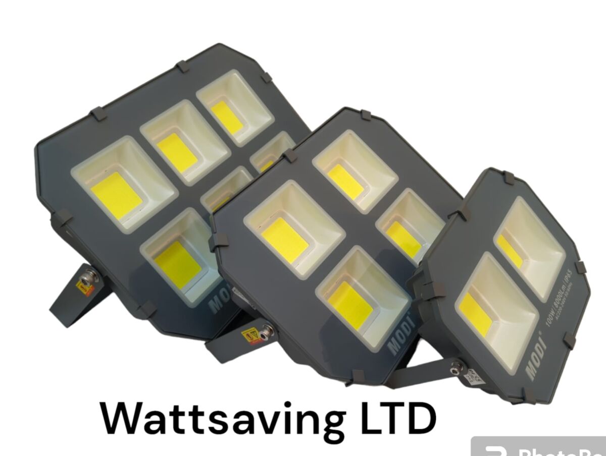 MODI LED FLOOD LIGHT OUT DOOR 100W, 300W, 400W – Wattsaving